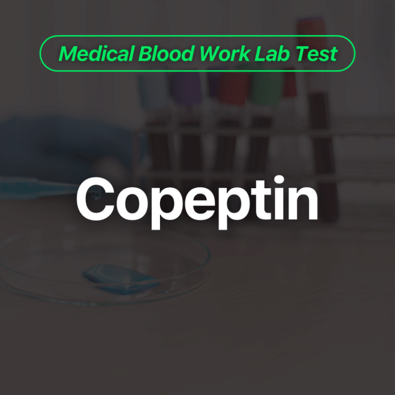 Copeptin Blood Work Lab Test - Wittmer Rejuvenation Clinic